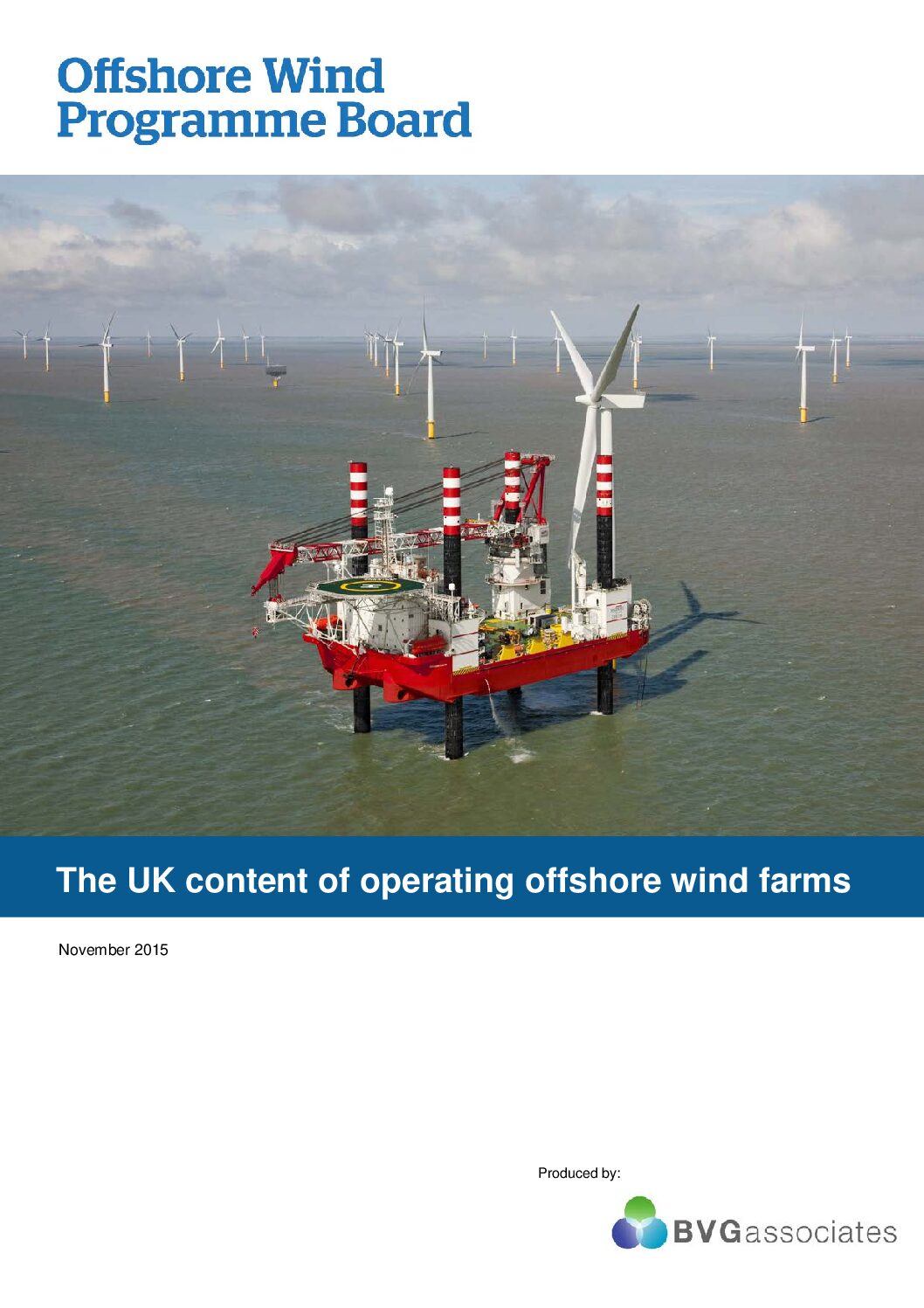 UK content of operating UK wind farms - BVG Associates